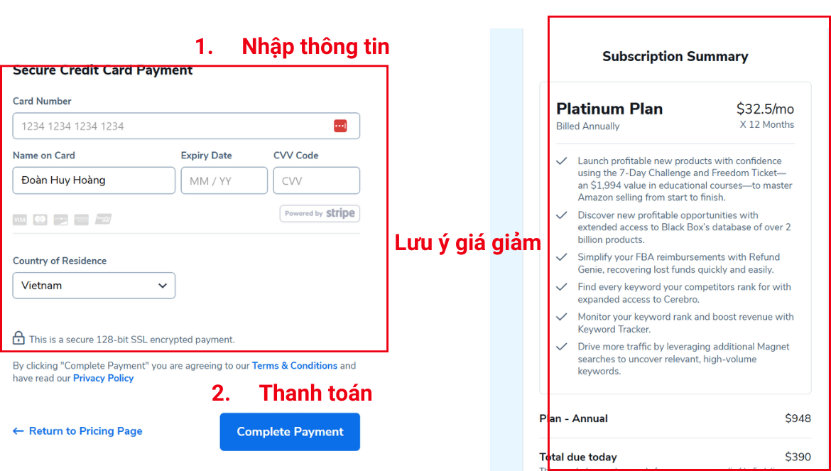 Mã Giảm Giá Helium10 - Công Cụ hỗ trợ bán hàng Amazon